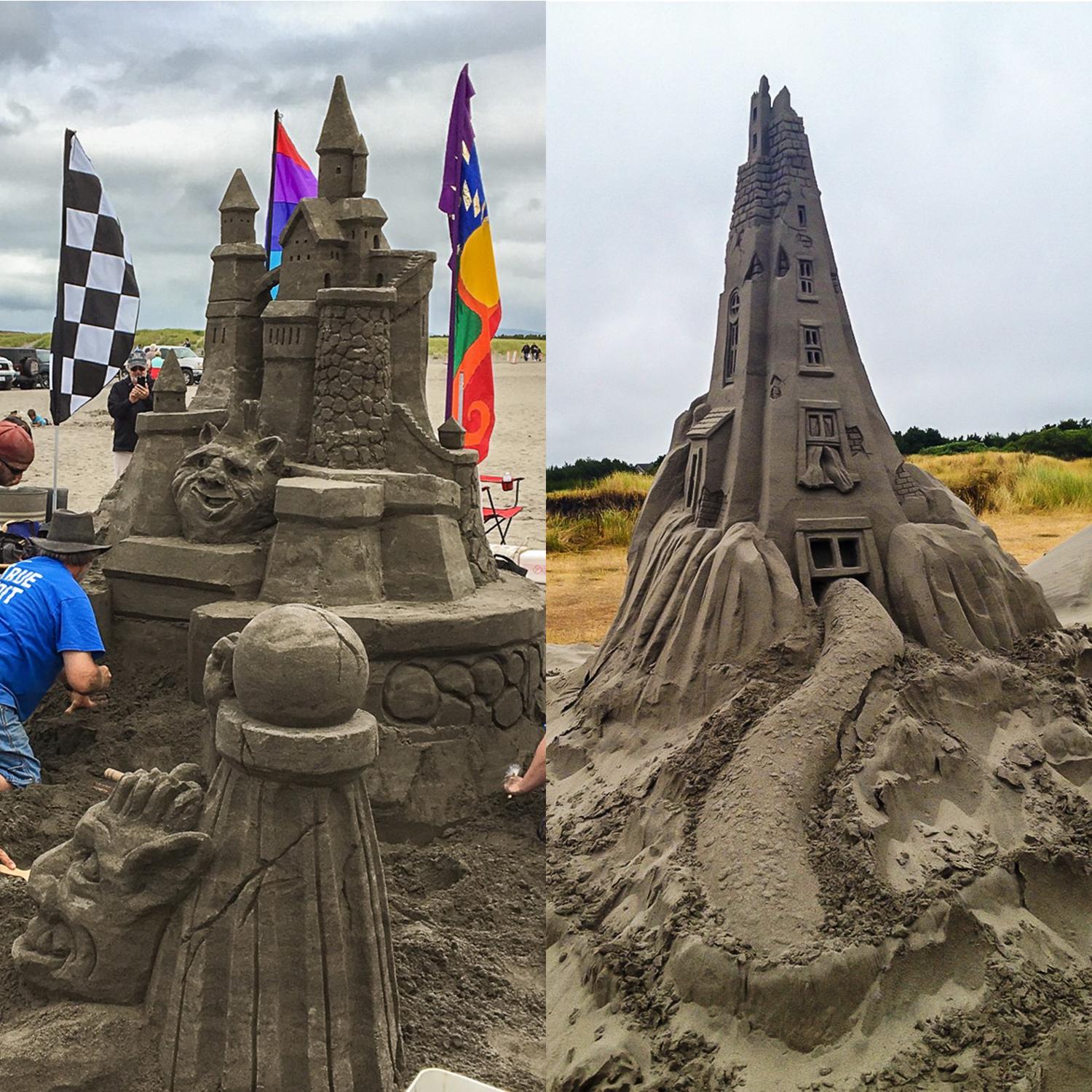 Where to see Incredible Sandcastle Art and Competitions in America